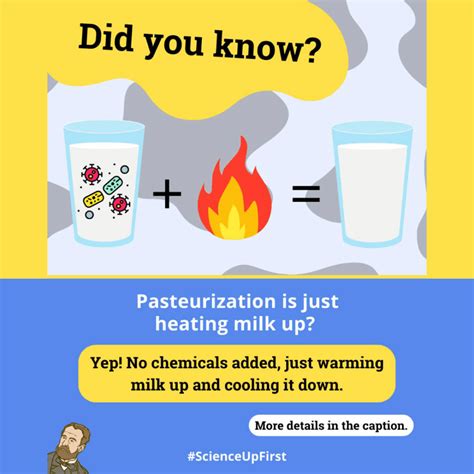 Pasteurization Is Just Heating Milk Up Scienceupfirst