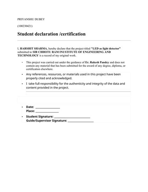 Light Emitting Diode As A Light Detector Docx