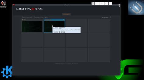 Beginners Guide Lightworks 14 On Linux Part 1 Interface And Navigation