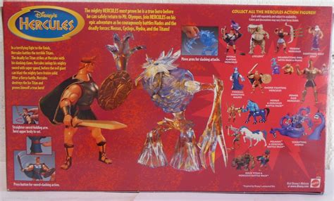Disneys Hercules And Ice Titan Battle Pack Figures Mattel Misb
