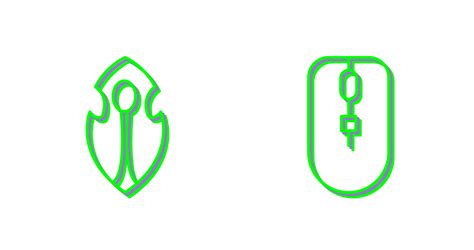 Game Character And Mouse Icon 32903247 Vector Art At Vecteezy