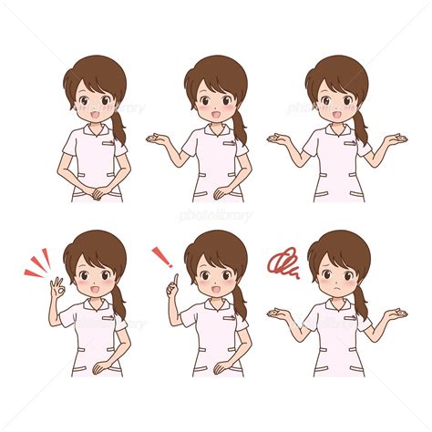 女性ポーズ イラスト素材 2588916 フォトライブラリー Photolibrary