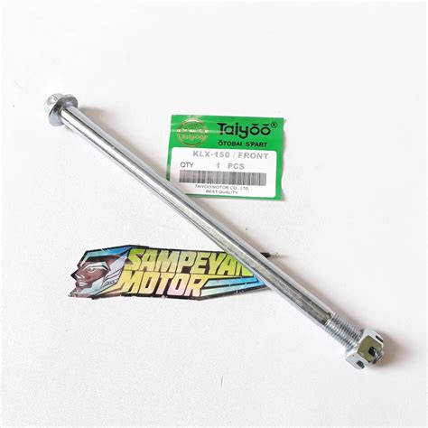 Jual As Roda Depan Belakang Kawasaki KLX 150 Taiyoo Shopee Indonesia