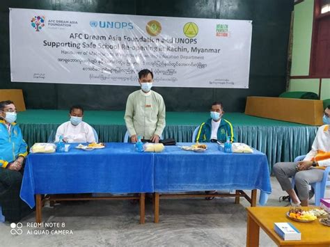 ဝိုင်းမော်မြို့နယ် ပညာရေးရုံးသို့ အာရှဘောလုံးအဖွဲ့ချုပ် Afc နှင့