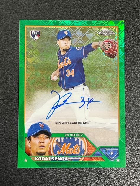 Yahooオークション 99枚限定 千賀滉大 2023 Topps Chrome Logofrac