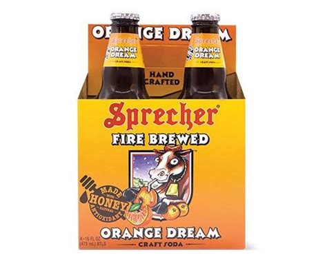 Sprecher Orange Dream Or Lo Cal Root Beer 4pk Aldi Us Specials Archive