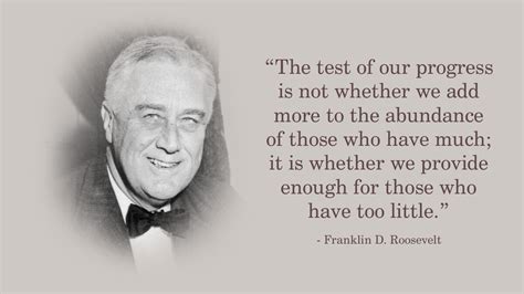 Franklin D Roosevelt