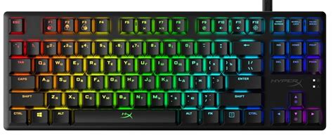 Компактная игровая клавиатура HyperX Alloy Origins Core вышла в России