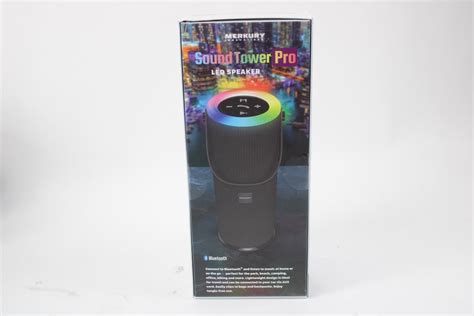 Merkury Sound Tower Pro LED Speaker Property Room