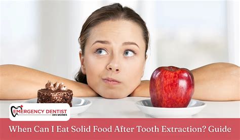 When Can I Eat Solid Food After Tooth Extraction Guide