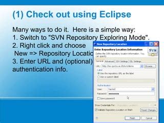 SVN Information PPT