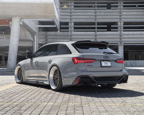 Audi Rs6 C8 Nardo Grey Bc Forged Mle81 Wheel Front