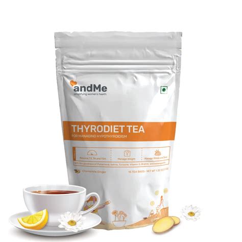 Andme Thyroid Tea For Hypothyroidism Restore Healthy T3 T4 Levels