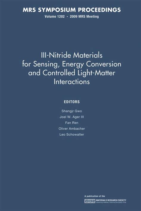 Iiinitride Materials For Sensing Energy Conversion And Controlled