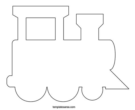 Printable Train Silhouette Template Templatesarea