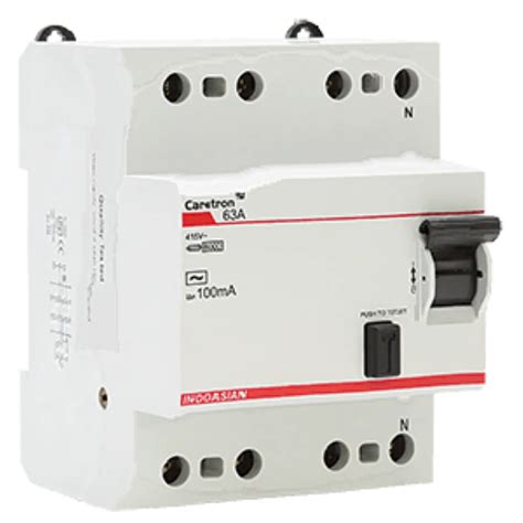 Indoasian 63a Fp Rccb 240v Four Pole At Best Price In Mumbai Id
