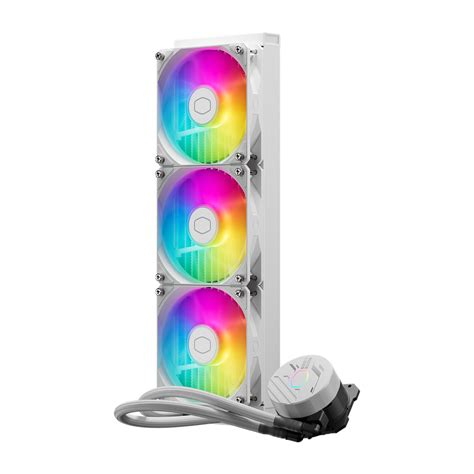 MasterLiquid L Core ARGB White CPU Liquid Cooler Cooler Master