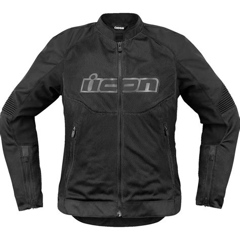 Blouson Femme Overlord3 Mesh™ Icon Noir Moto Dafy