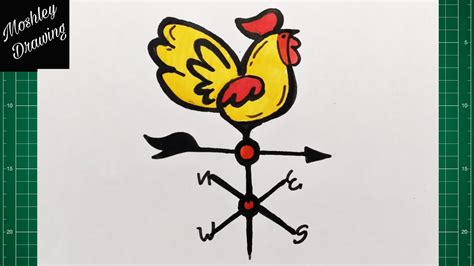 Wind Vane Drawing Easy At Jack Belser Blog