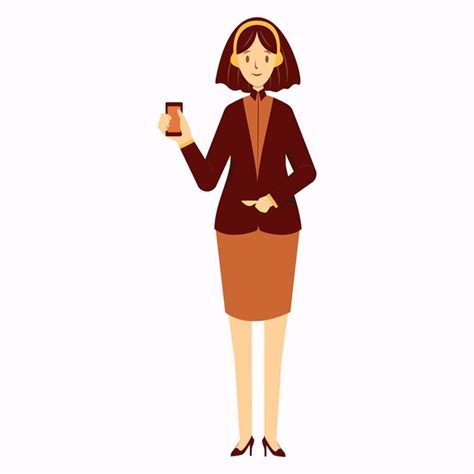 Illustration Plat De Femmes Daffaires Vecteur Premium