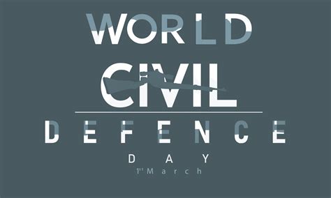 Vector Illustration World Civil Defence Day 19786097 Vector Art At