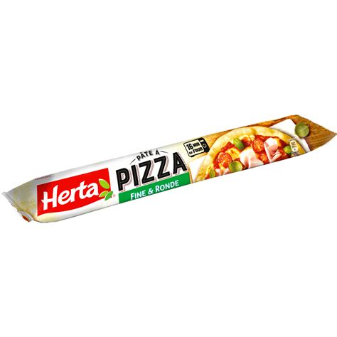 Herta P Te Pizza Fine Et Ronde G Pas Cher Prix Auchan