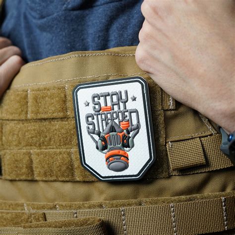 Stay Strapped Pvc Morale Patch Mira Safety