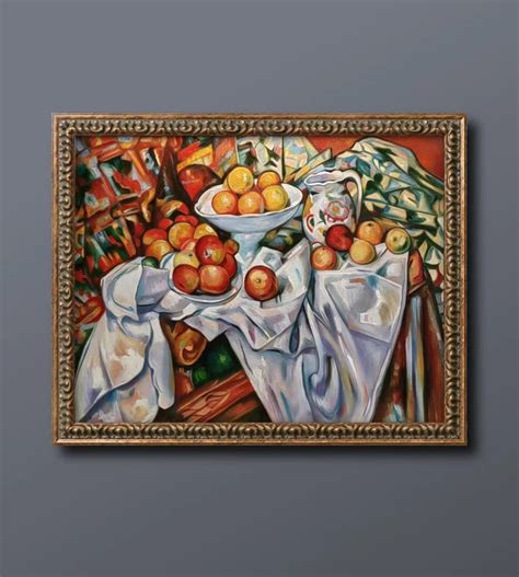 Paul Cezanne Apples And Oranges