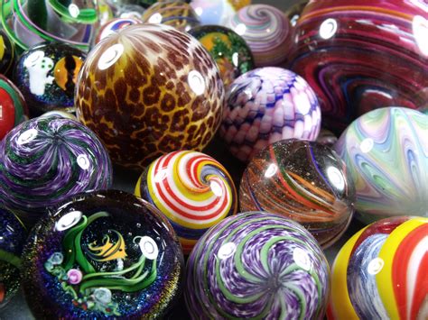 Colorful Easter Decor Marbles