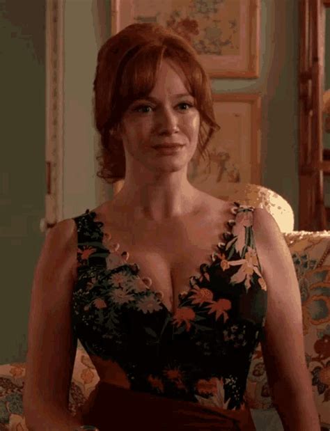 Robe Verte De Christina Hendricks Mad Men Mad Men Actress Christina