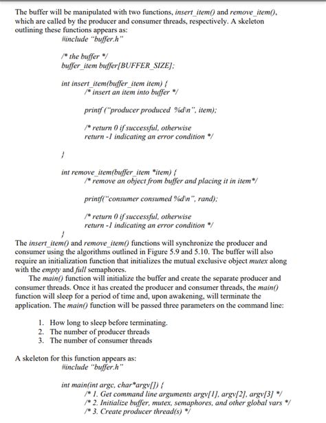 Answered Figure The Structure Of The Consumer Process