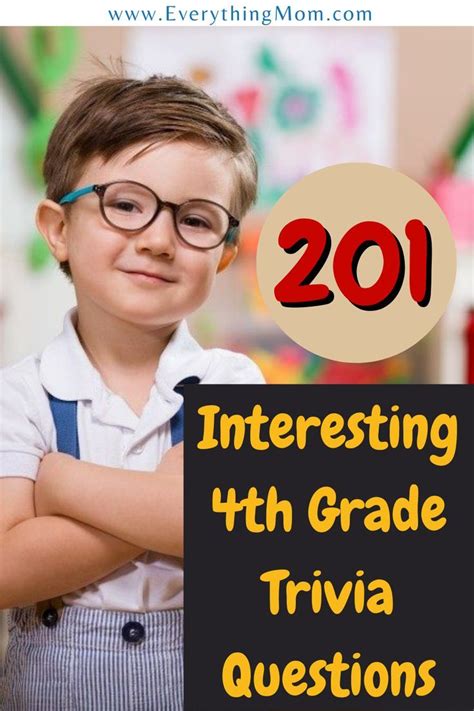 221 Interesting 4th Grade Trivia Questions Artofit