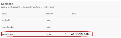 How To Set A Different Default Tfs Agent Pool Stack Overflow