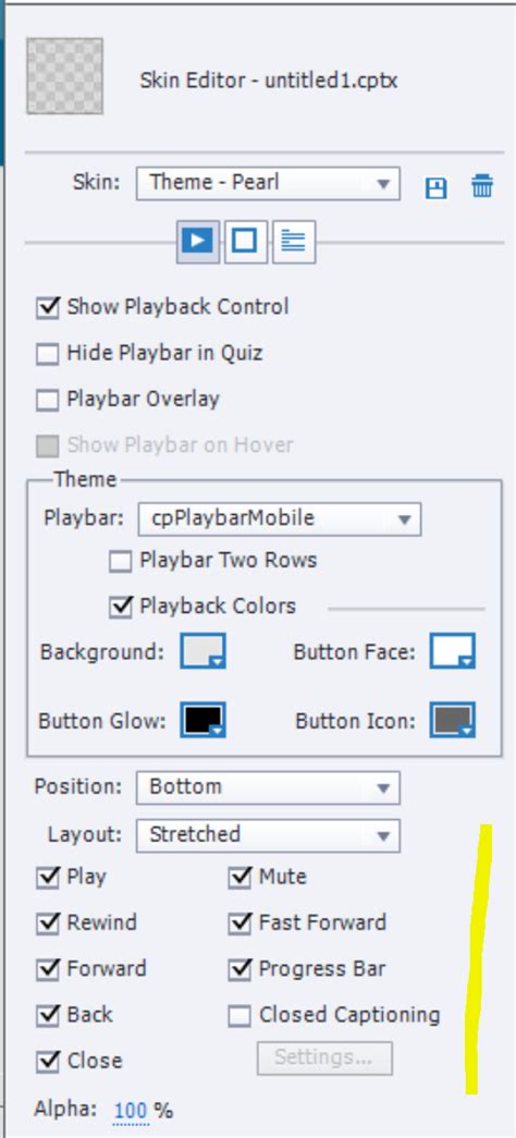 How To Hide 2x Button In Captivate Skin Adobe Community 11018673