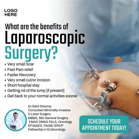 Laparoscopic Surgery Ads Template Postermywall