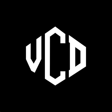 Vcd Letter Logo Design With Polygon Shape Vcd Polygon And Cube Shape Logo Design Vcd Hexagon