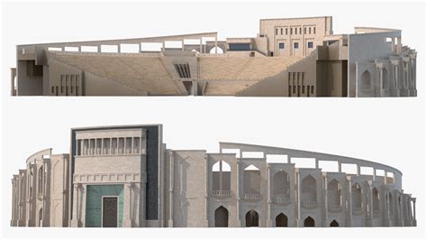 3d Classical Greek Theater Turbosquid 2296428