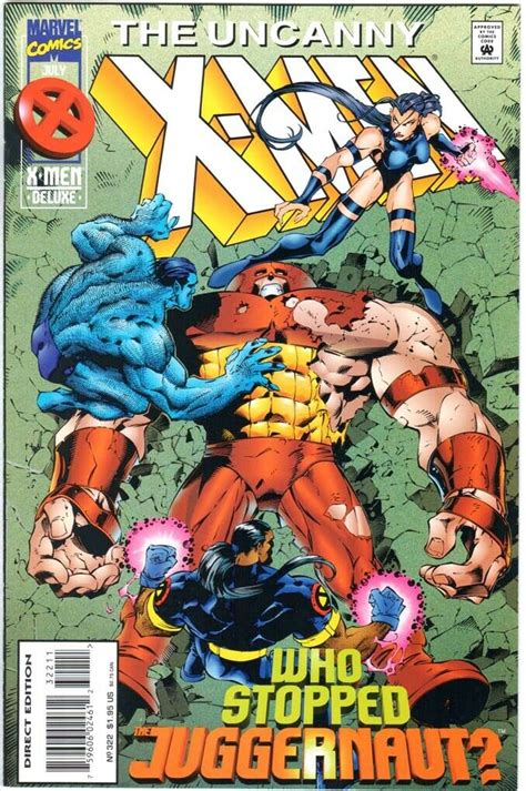 Uncanny X Men 1981 322 Vf Joe Madureira Cover