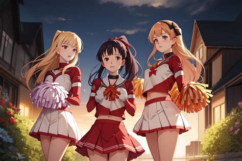 Cheerleaders 2 By Flowerpatchgirls On Deviantart