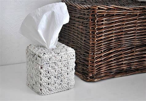 Square Tissue Box Cover Rustic Decor Home Decoration Woodland