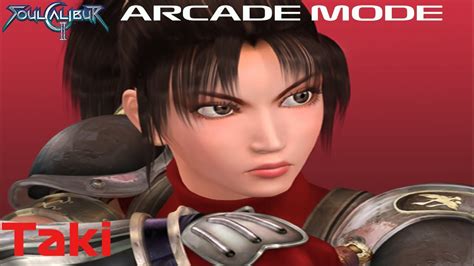Soulcalibur Ii Gamecube Arcade Mode Taki Youtube