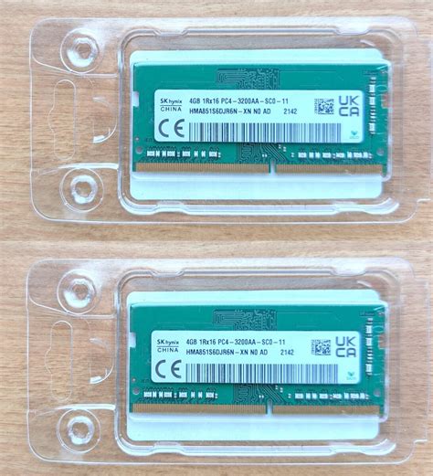 Yahooオークション 【used】sk Hynix ノートpc用 増設メモリ 4gb ×