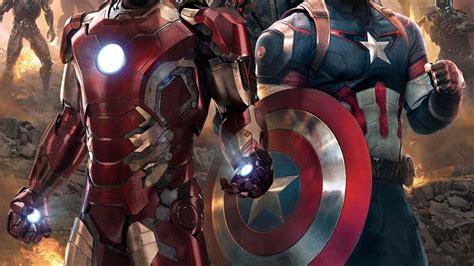 Iron Man Vs Captain America Wallpapers Wallpaper Cave