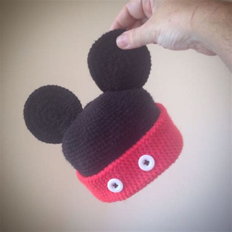 GORRO de GANCHILLO para niños MICKEY MOUSSE Margarita Knitting
