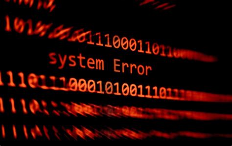Premium Photo Technology Binary Code Number Data Alert System Error Message On Display Screen