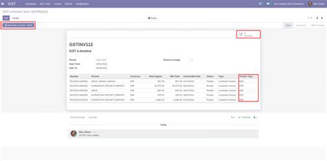 User Guide For Odoo GST E Invoicing System Webkul Blog