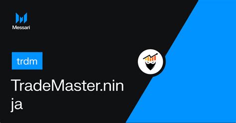 Trademasterninja Price Trdm To Usd Research News And Fundraising