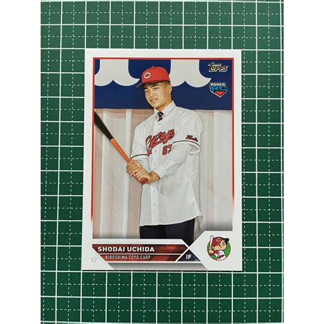 ★topps Npb 2023 18 内田湘大 広島東洋カープ ベースカード「base」ルーキー「rc」★ カードショップ テソーロ