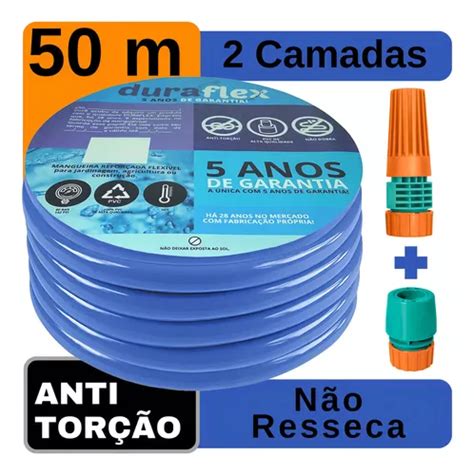 Mangueira Para Quintal Tramontinaflex Azul 100 Metros MercadoLivre