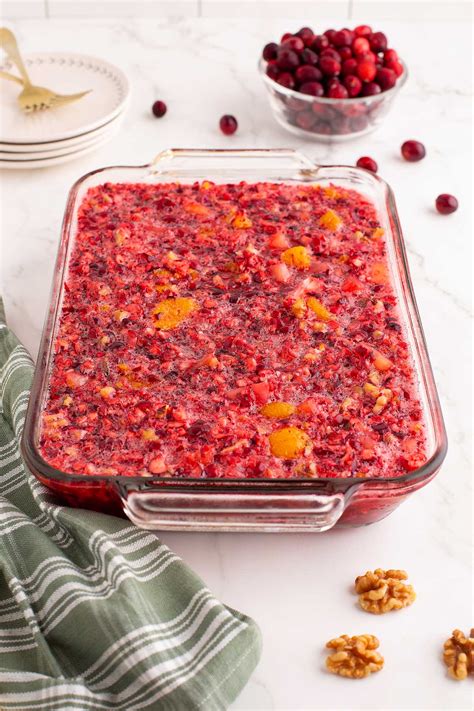 Cranberry Jello Salad Xoxobella